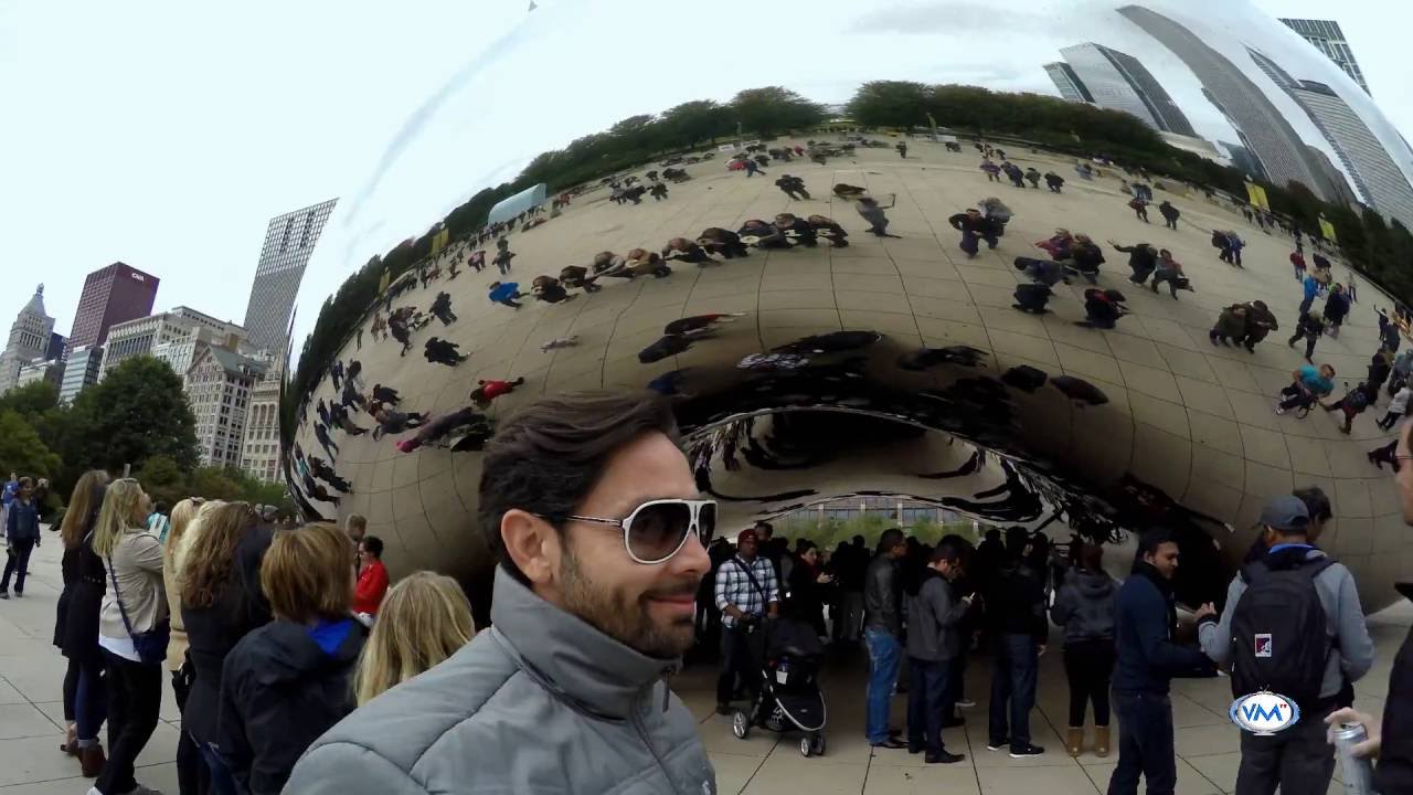 The Cloud Gate ( The Bean) El frijol de Chicago – Vida Miami TV